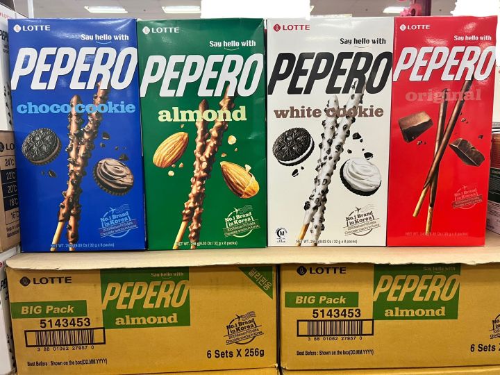 Lotte Pepero 256g (8 packs x 32g) | Lazada PH