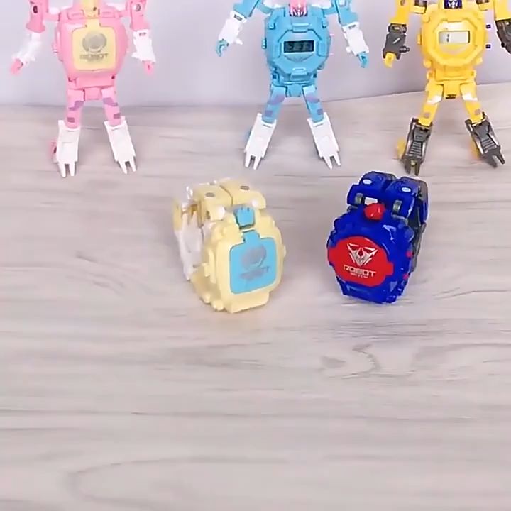 Anime children transform robot watch toy | Lazada PH
