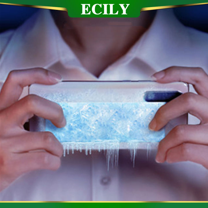 ECILY 10 PCS Cold Stickers Summer Cooling Ice Gel Cooling Patch, Summer ...