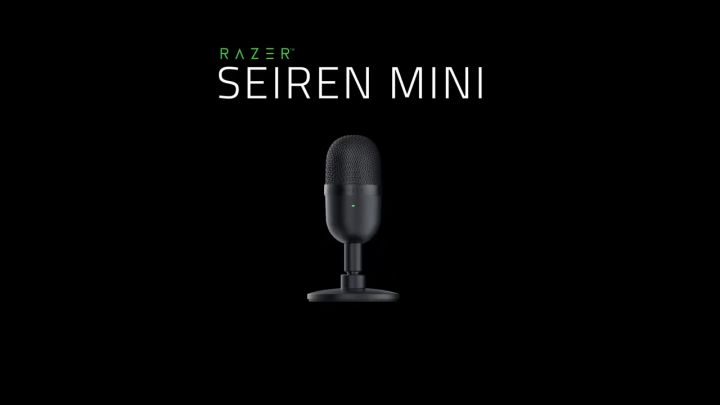 Original Razer Seiren Mini Condenser Microphone Complete Set USB Ultra ...