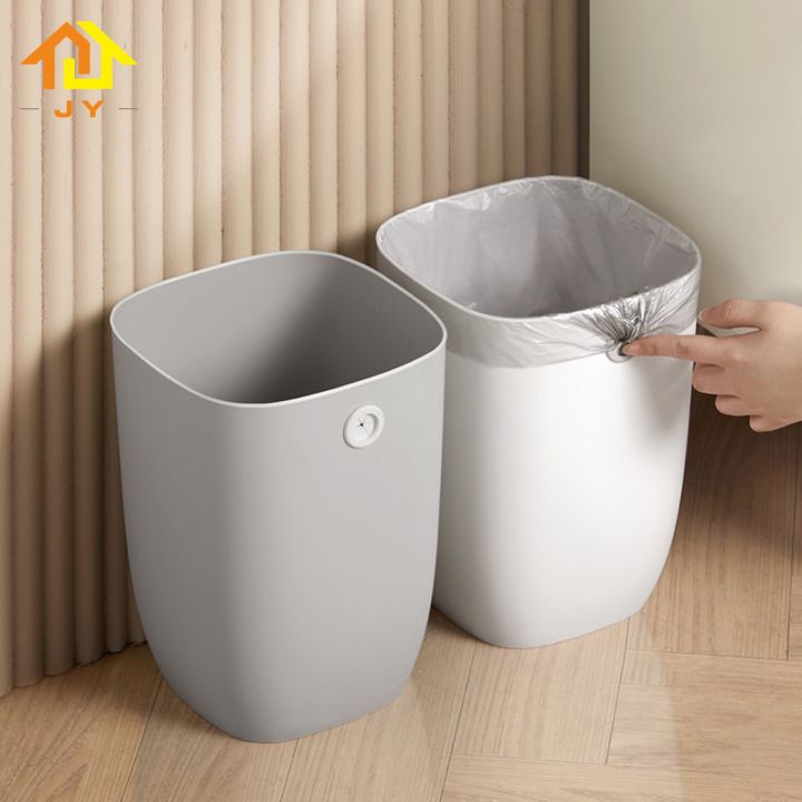 Household Trash Can Bathroom Toilet Trash Bin Kitchen Garbage Bucket ...