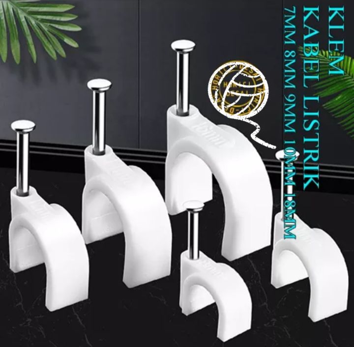 Pake Beton Klem Kabel / Klem Kabel / Klem Clip no 7 mm | Lazada Indonesia