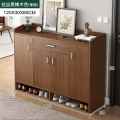 Large Capacity Simple Entrance Cabinet with Door Storage Shoe Rack ...