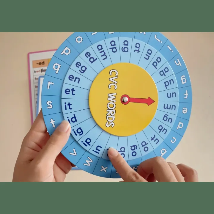 Montessori Phonics Learning Set for Kids - CVC Words & Spelling ...