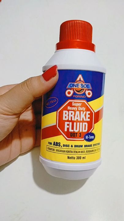 ONE SOE MINYAK REM 300 ML DOT 3 BRAKE FLUID DOT 3 MINYAK REM ONESOE ...