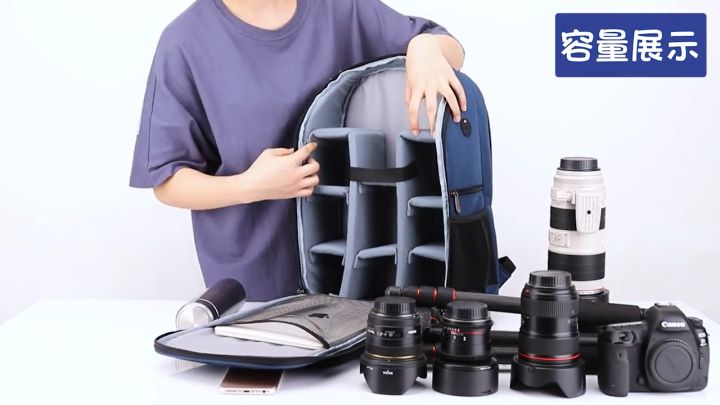 TONO New 2023 High Quality LED Dlsr Camera Backpack Outdoor ...