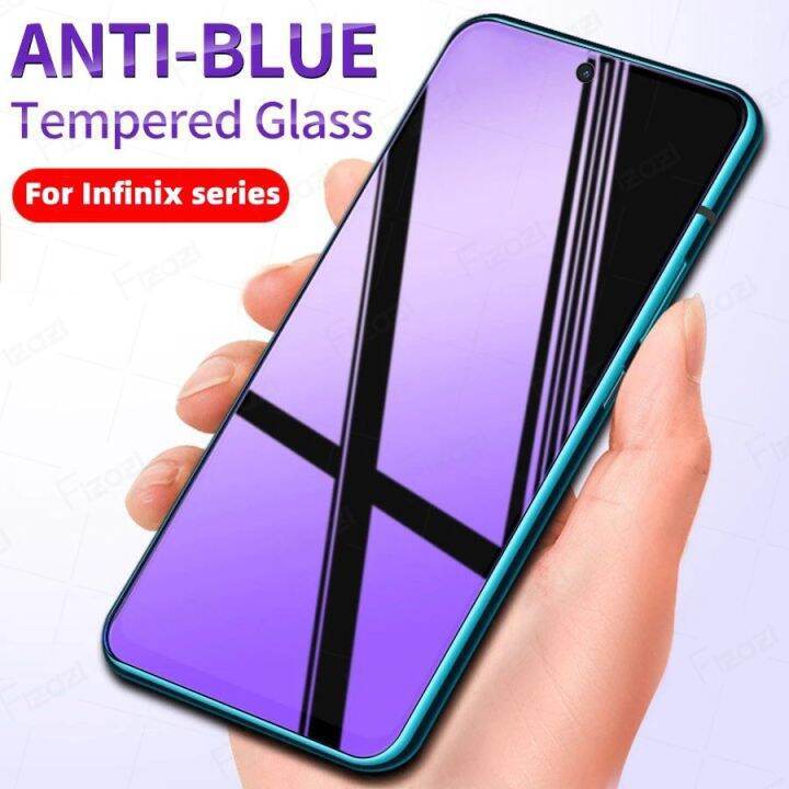 Anti Bluelight Ray Tempered Glass For Infinix Smart 9 8 7 5 Hot 50i 40i ...