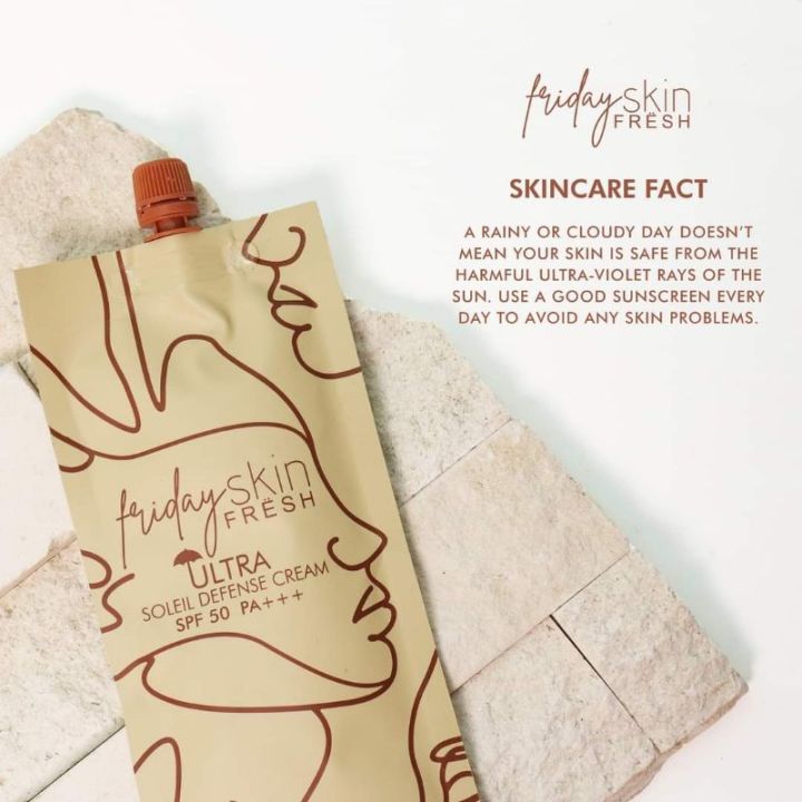 Friday Skin Fresh Soleil Defense Cream SPF 50 PA+++ | Lazada PH