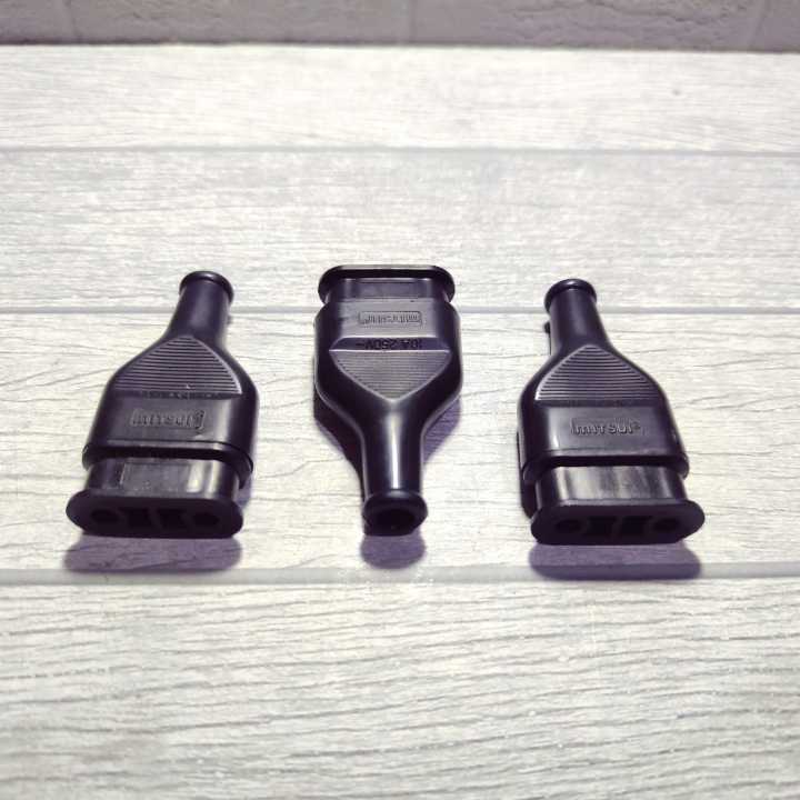 MITSUI MB 203B CONTRA STEKER GEPENG HITAM COLOKAN CEWEK BAGUS KUALITAS ...