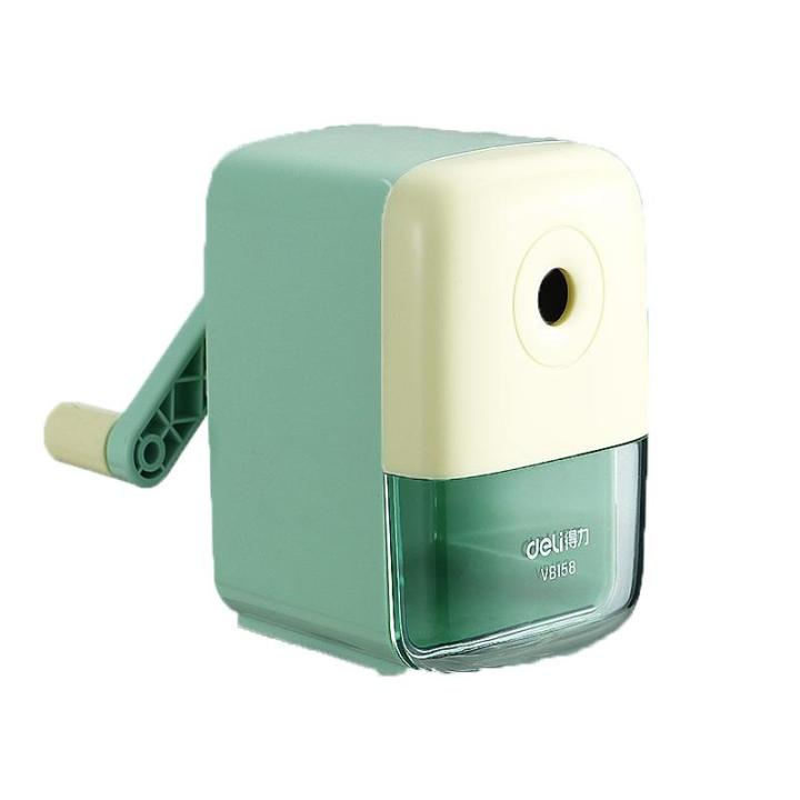 deli | Children's Hand-Cranked Automatic Lead Advance Cartoon Panda Art ...