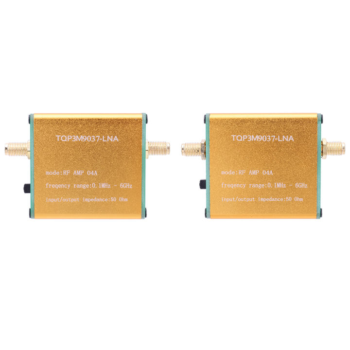 0.1MHz‑6GHz High Gain LNA RF Power Preamplifier Professional Ultra Low ...