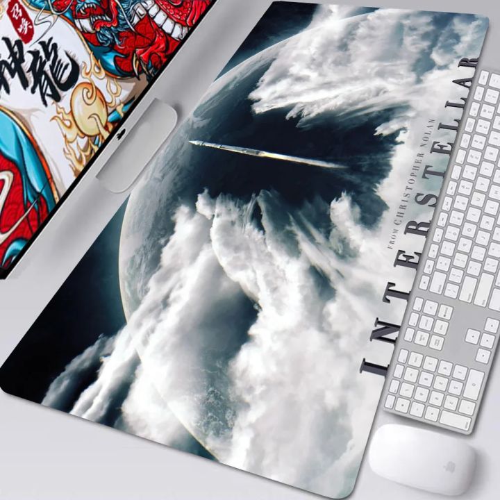 1pc Interstellar Flora's Letter Floor Mat Mouse Mat Desk Mat With Pad ...