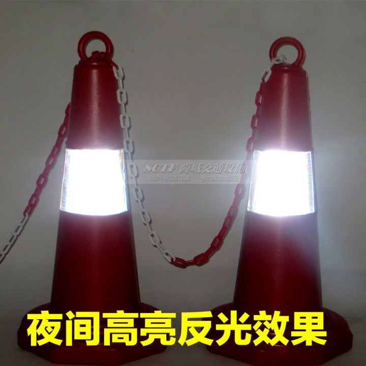 Plastic Road Cone Reflective Road Cone 70cm Hanging Ring Ice Cream Cone ...
