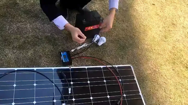 100 WATT Modul Fotovoltaik Tenaga Surya / Tenaga Surya Papan Panel ...