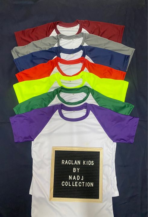 KIDS RAGLAN DRIFIT SHIRT | Lazada PH