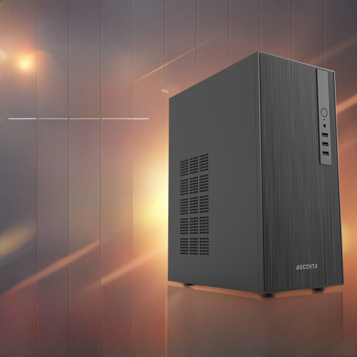 Sumtax Iron Man Mini Computer Case M-ATX Desktop Tower Thickened 0.8 ...