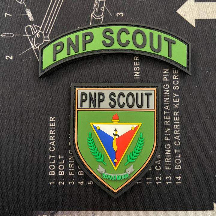 PNP SCOUT RUBBERIZED PATCH SEWING | Lazada PH