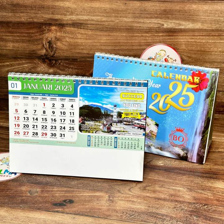 Kalender Meja 2025 Kalender meja Tahun 2025 | Lazada Indonesia