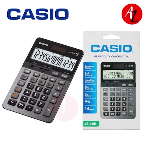 CASIO JS-40B 14 Digits Calculator Compact Desk Type | Lazada PH