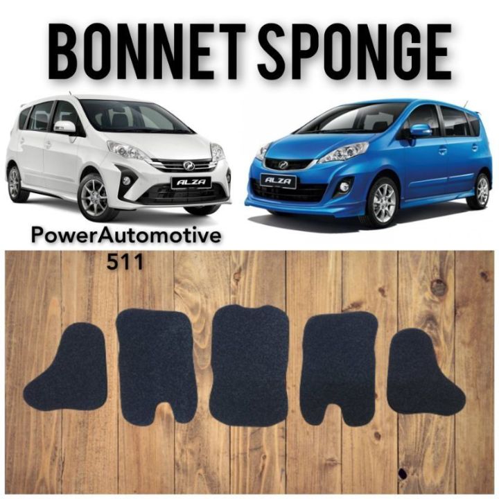 Perodua Alza Front Bonnet Sponge / Perodua Alza Bonet Depan Sponge ...