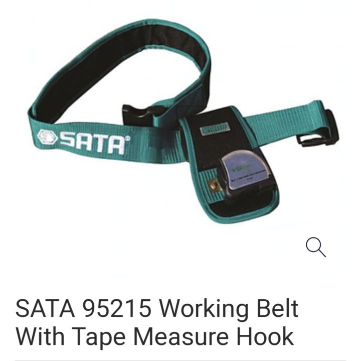 SATA BY NICHOLSON WORKING BELT WITH TAPE MEASURE HOOK #95215 | Lazada PH