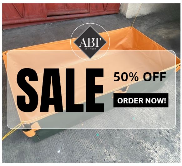 4x8x3ft S400 AZOLLA POND WITH ROPE Original S400 Heavy Duty Waterproof ...