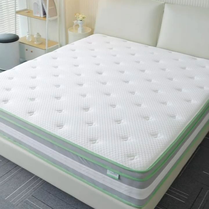 Novilla kasur spons busa spring bed tebal 30cm empuk lantai matras anti ...