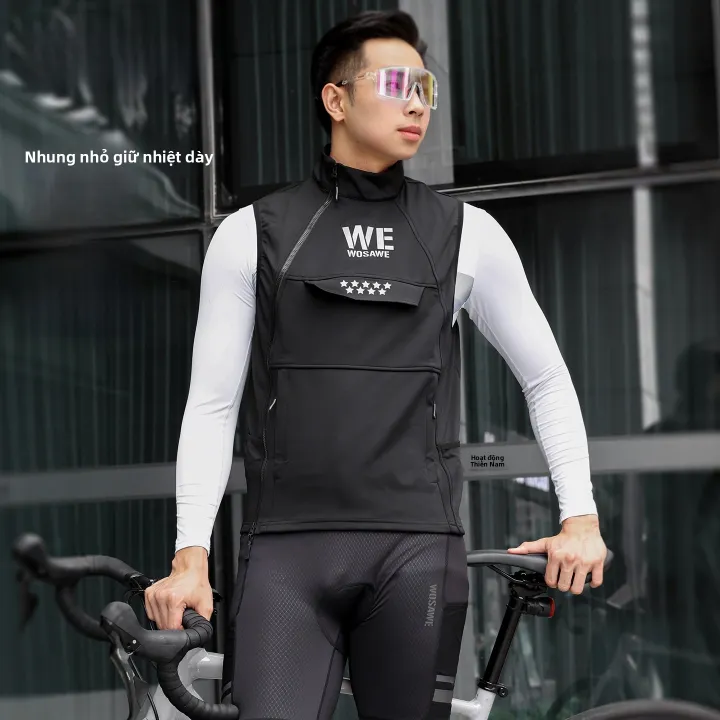 WOSAWE | Áo Khoác Đạp Xe Dày Ẩm Cho Nam | Lazada.vn