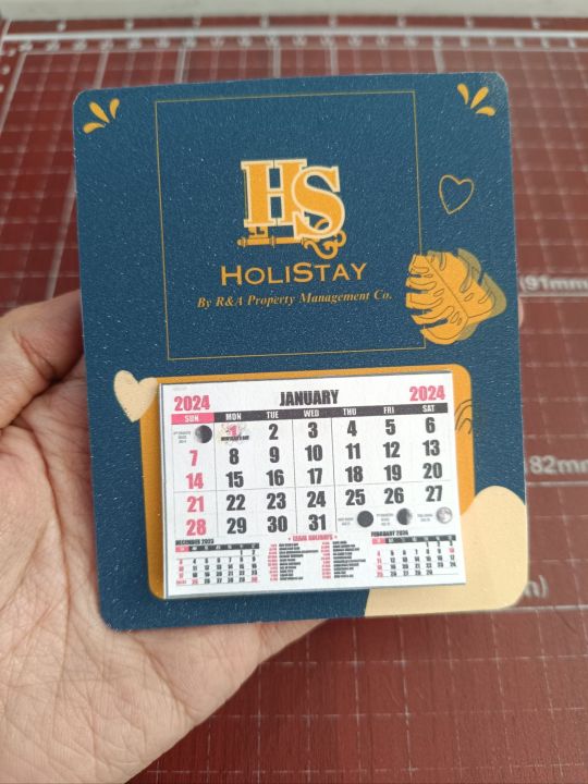 Customized / Personalized Mini Ref Magnet Calendar | Lazada PH