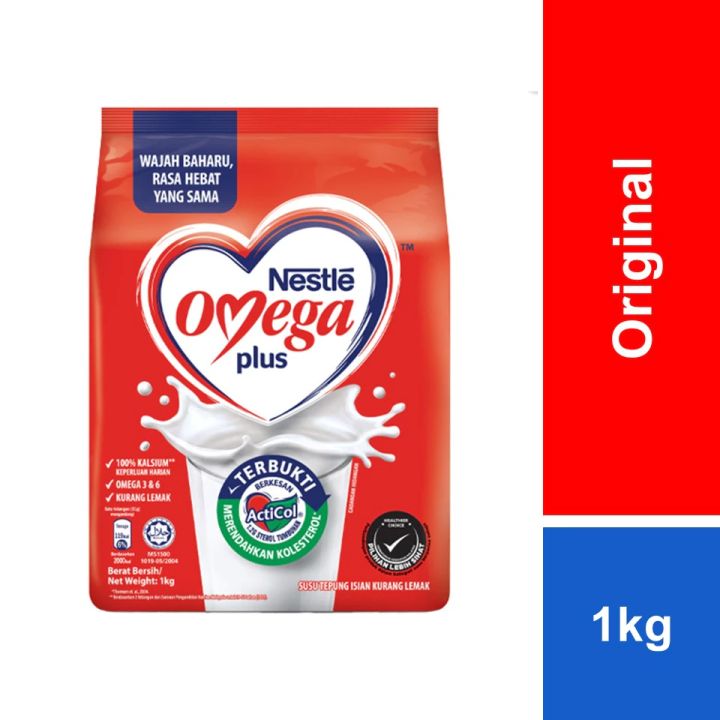 Nestle Omega Plus Milk Powder Softpack (1kg) | Lazada