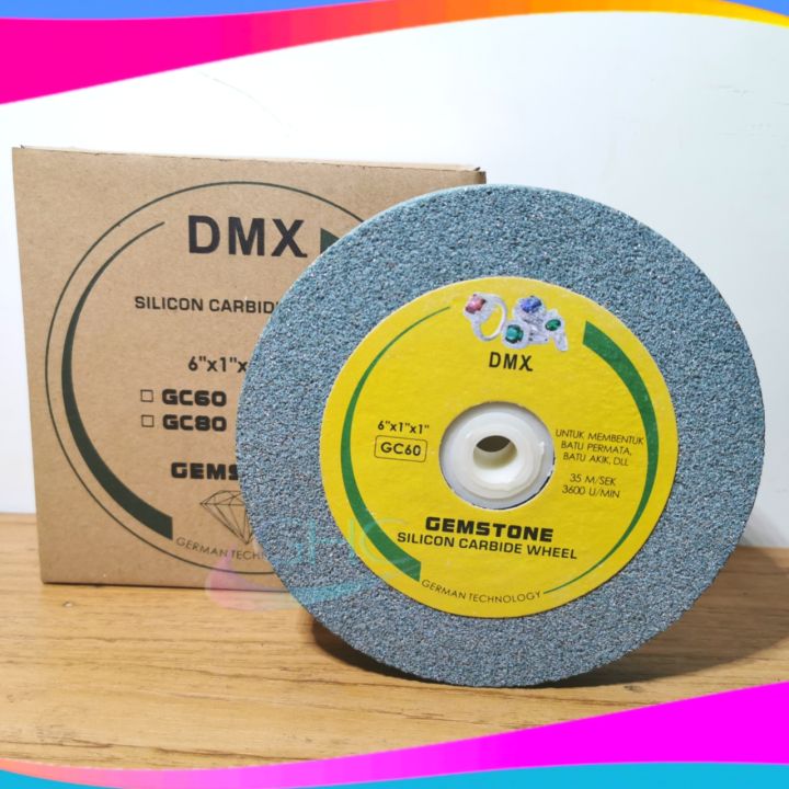 Batu Gerinda Duduk 6 inch Grit 60 DMX Batu Gerinda Hijau Batu Gerinda ...