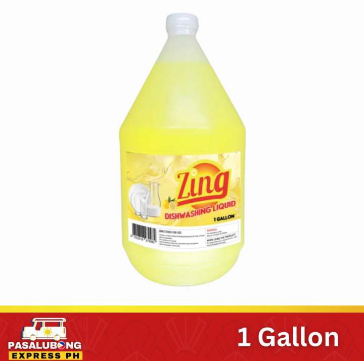 Zing Dishwashing Lemon 1 gallon | Lazada PH