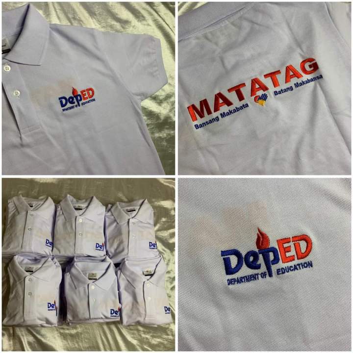 Deped Matatag Embroidered Logo Polo Shirt | Lazada PH