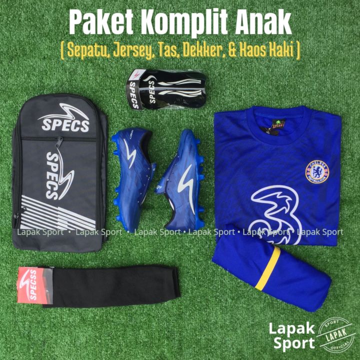 Sepatu Sepak bola Anak Specs Infinity Biru Merah Lengkap Sepatu Sepakbola Specs Anak Dragon ...