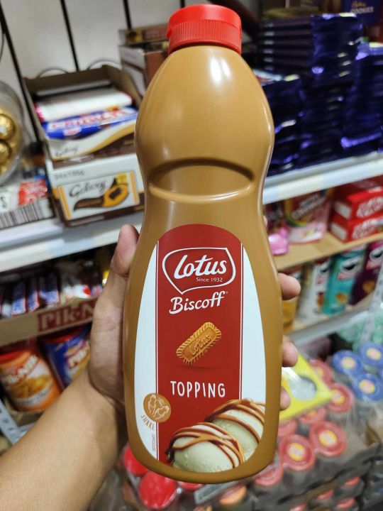 Lotus Biscoff Topping Biscoff Sauce 1KG Original smooth flavor | Lazada PH