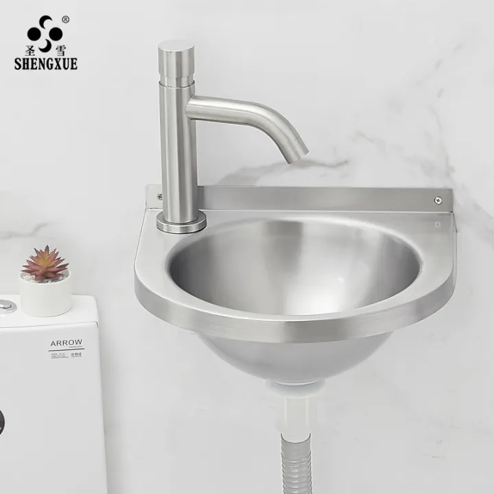Outdoor Stainless Steel Lavabo Wall Hanging Small Apartment Balcony ...