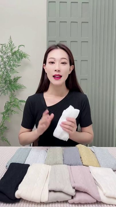 CEEKEY ถุงเท้าเด็กกางเกงเลกกิ้งลายคลื่นฤดูใบไม้ผลิและฤดูใบไม้ร่วงถุง ...