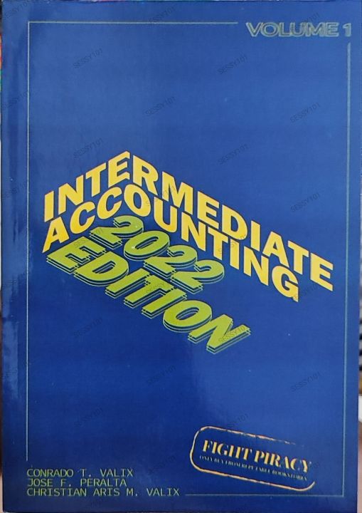 INTERMEDIATE ACCOUNTING VOL 1 | Lazada PH INTERMEDIATE ACCOUNTING VOL 1 | Lazada PH