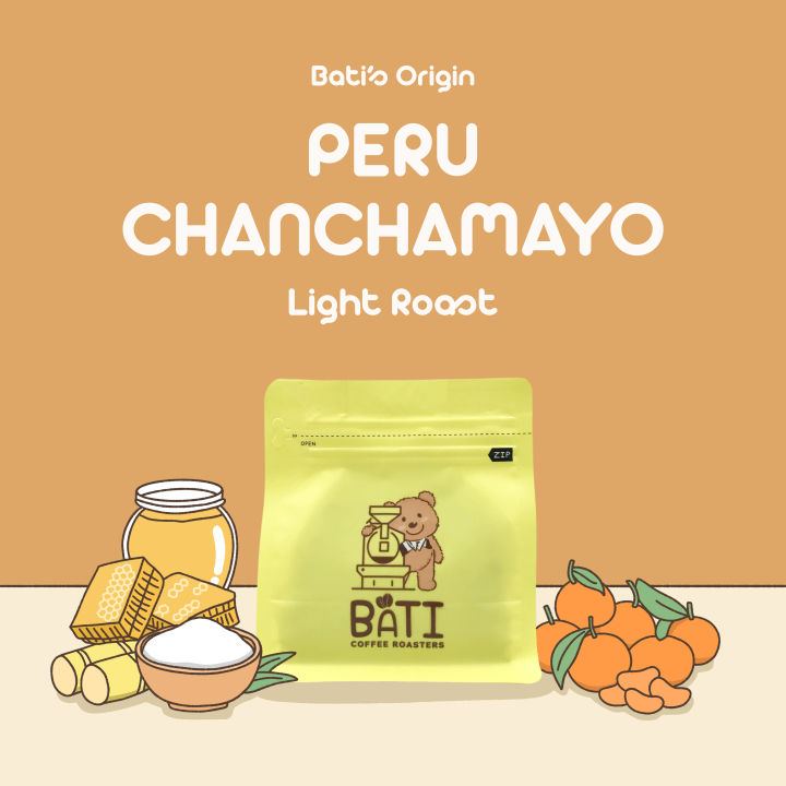 [NEW] Bati Coffee Roasters เมล็ดกาแฟ คั่วอ่อน - BATI'S PERU CHANCHAMAYO ...