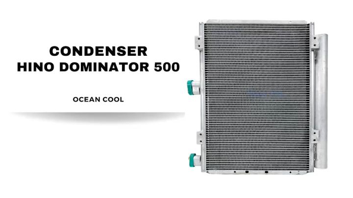 แผงแอร์ ฮีโน่ โดมิเนเตอร์ 500 CD0214 CONDENSER HINO DOMINATOR 500 แผง ...