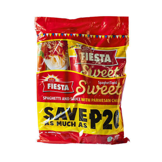 Fiesta Filipino Style Spaghetti 2in1 Tipid Pack ( Pasta & Sauce 1.6 ...