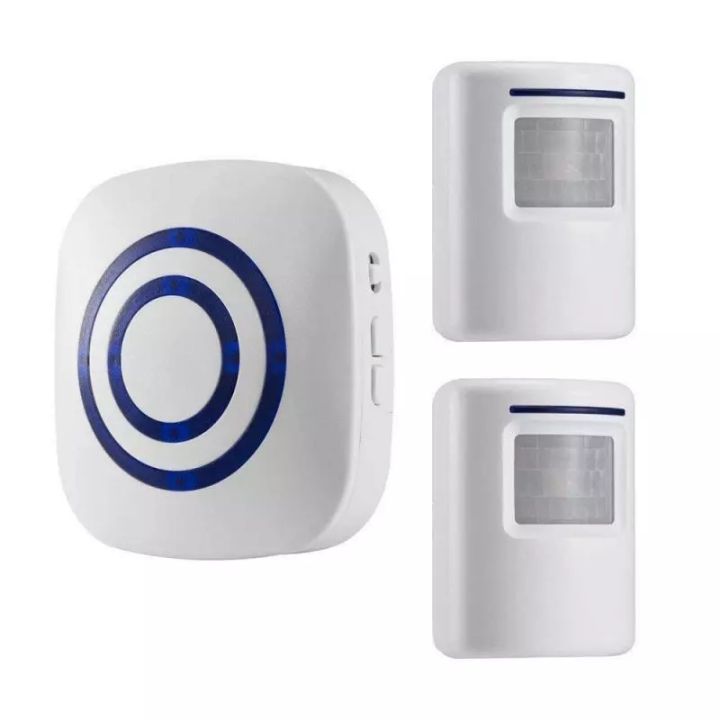 New 110V-240V Wireless Doorbell PIR Infrared Sensor Motion Detector ...
