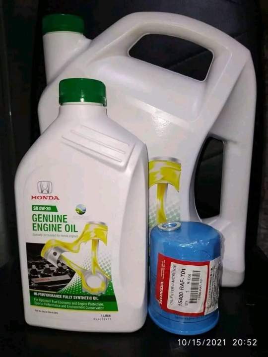 honda Genuine engine oil fully synthetic 0w20(5ltrs | Lazada PH