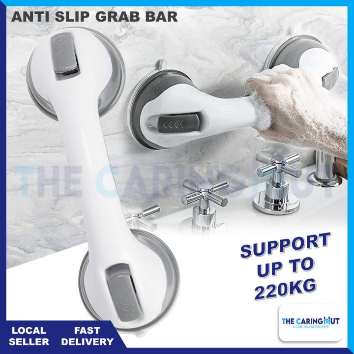 🏅Safety Shower Helping Handle Anti Slip Grab Bar For Elderly And Kids ...