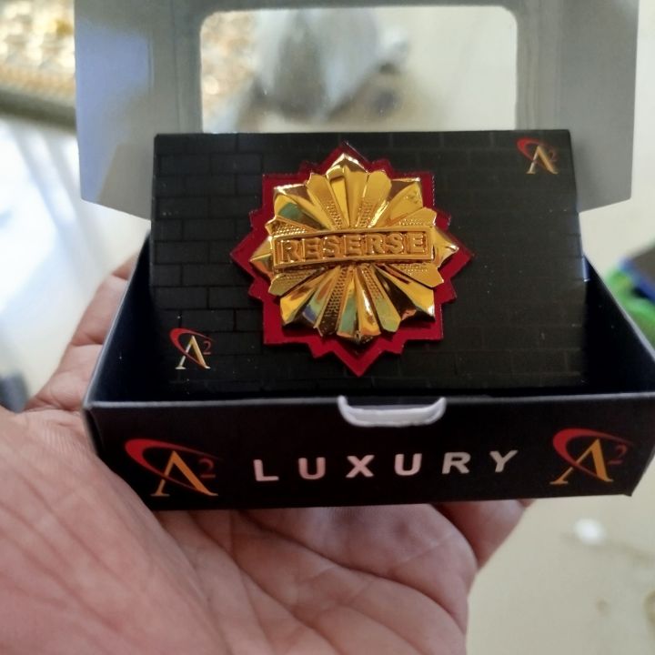 Pin super exclusive brevet wing roda reserse dasar akrilik mika ...