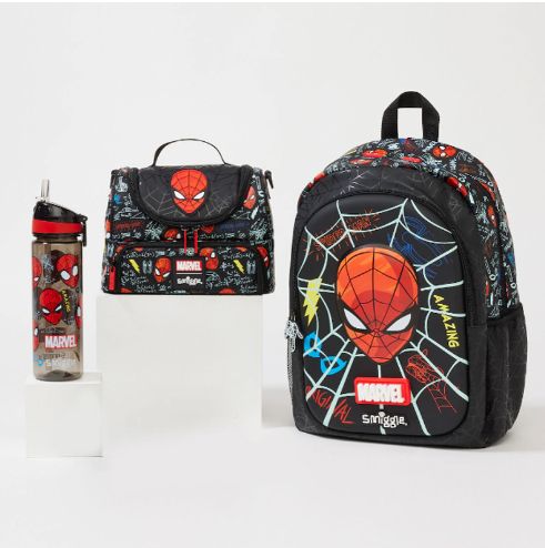 Australian Schoolbag Smiggle Cartoon Backpack Spider-Man Classic ...