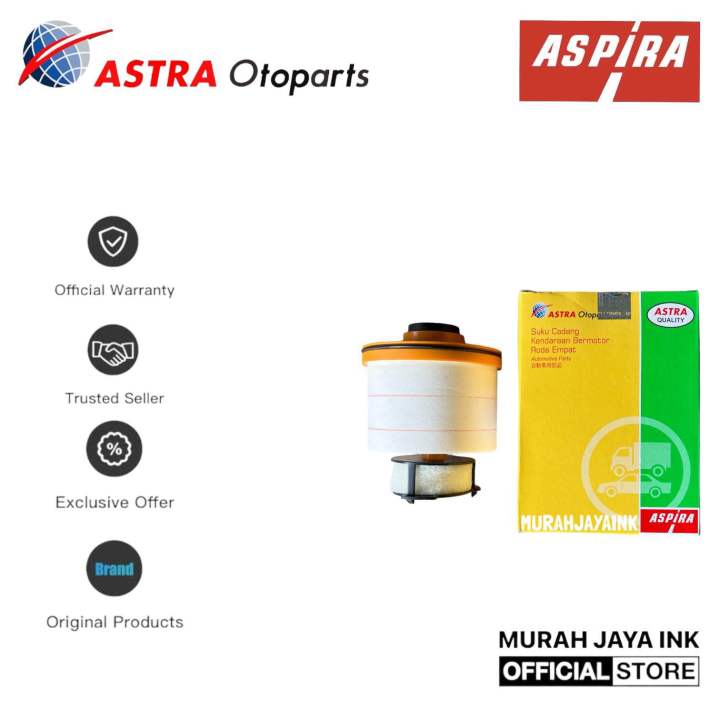 Fuel Filter / Filter Solar ASPIRA TOYOTA FORTUNER HILUX INNOVA REBORN ...