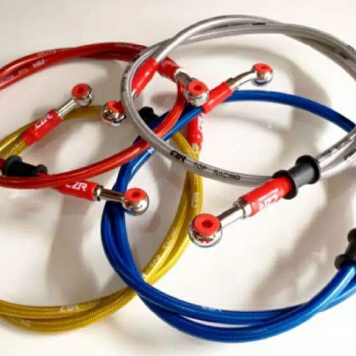 selang rem karbon depan belakang universal carbon 60cm 90cm 130cm model ...