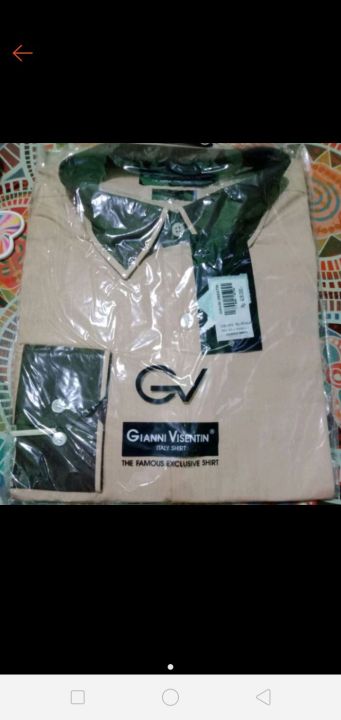 Kemeja panjang Gianni Visentin | Lazada Indonesia