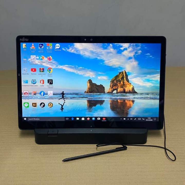 แท็บเล็ต 2 in 1 Fujitsu ArrowsTab Q738/SB Intel Corei5 GEN7(RAM:4GB/SSD ...
